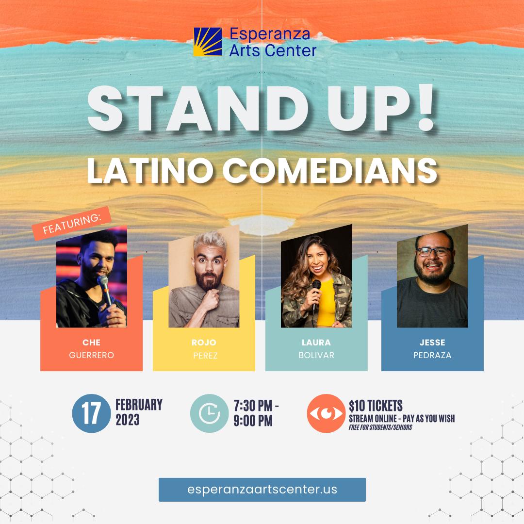 Stand Up! Latino Comedians | Theatre Philadelphia