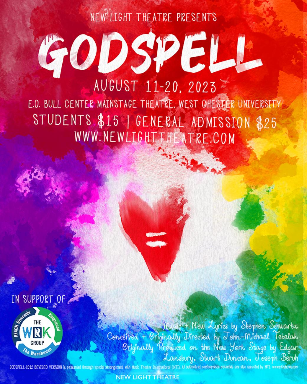 Godspell, 2012 Revised Version from New Light Theatre | Theatre ...