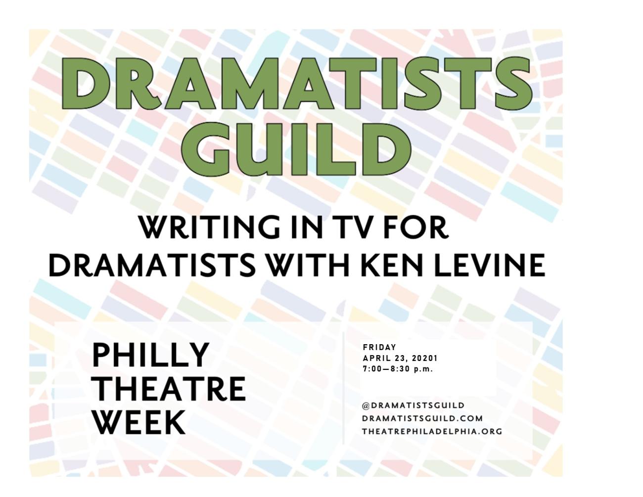 Writing for TV with Ken Levine | Theatre Philadelphia